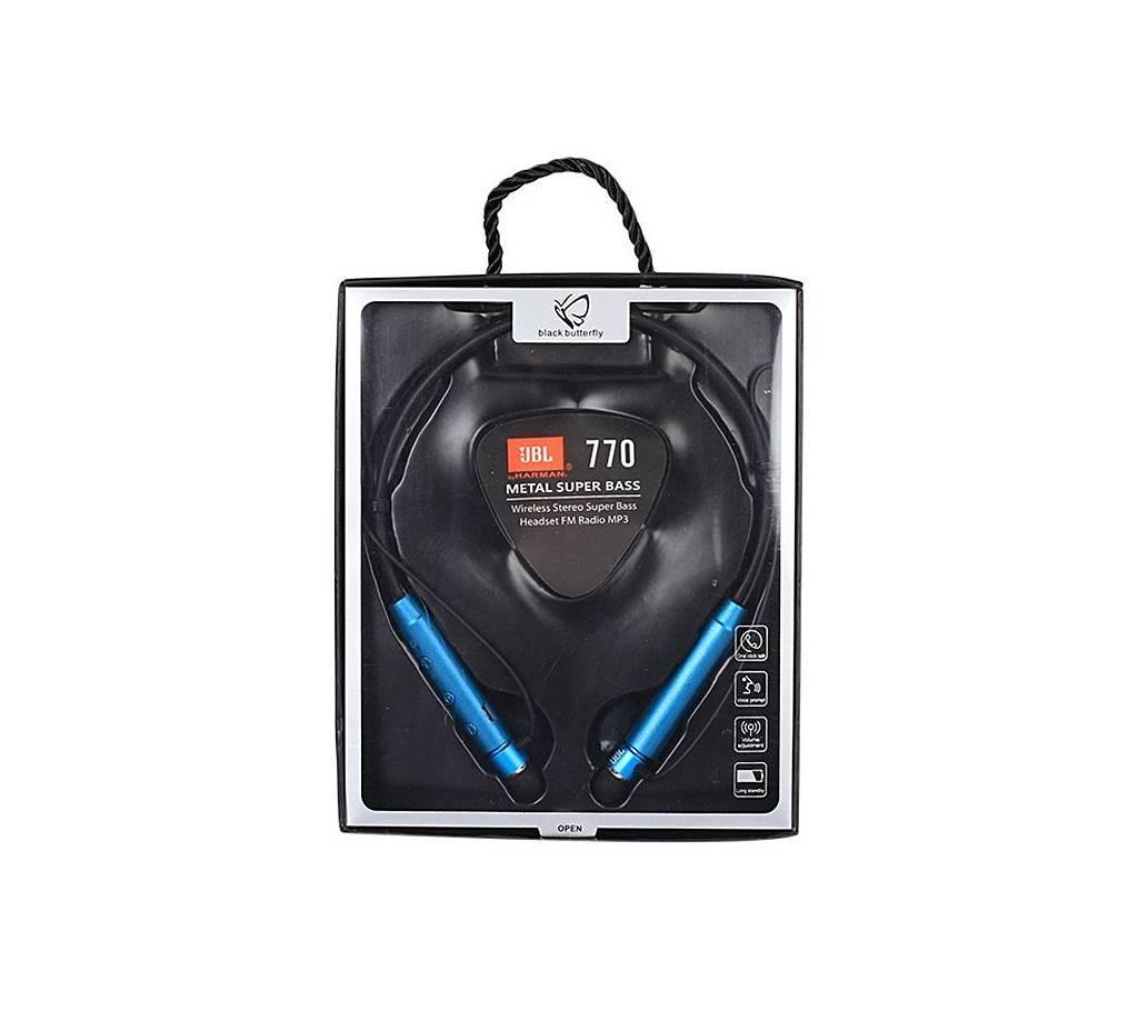 JBL Metal Super Bass 770 Wireless Headset - Red/black /Blue - Cut Price BD