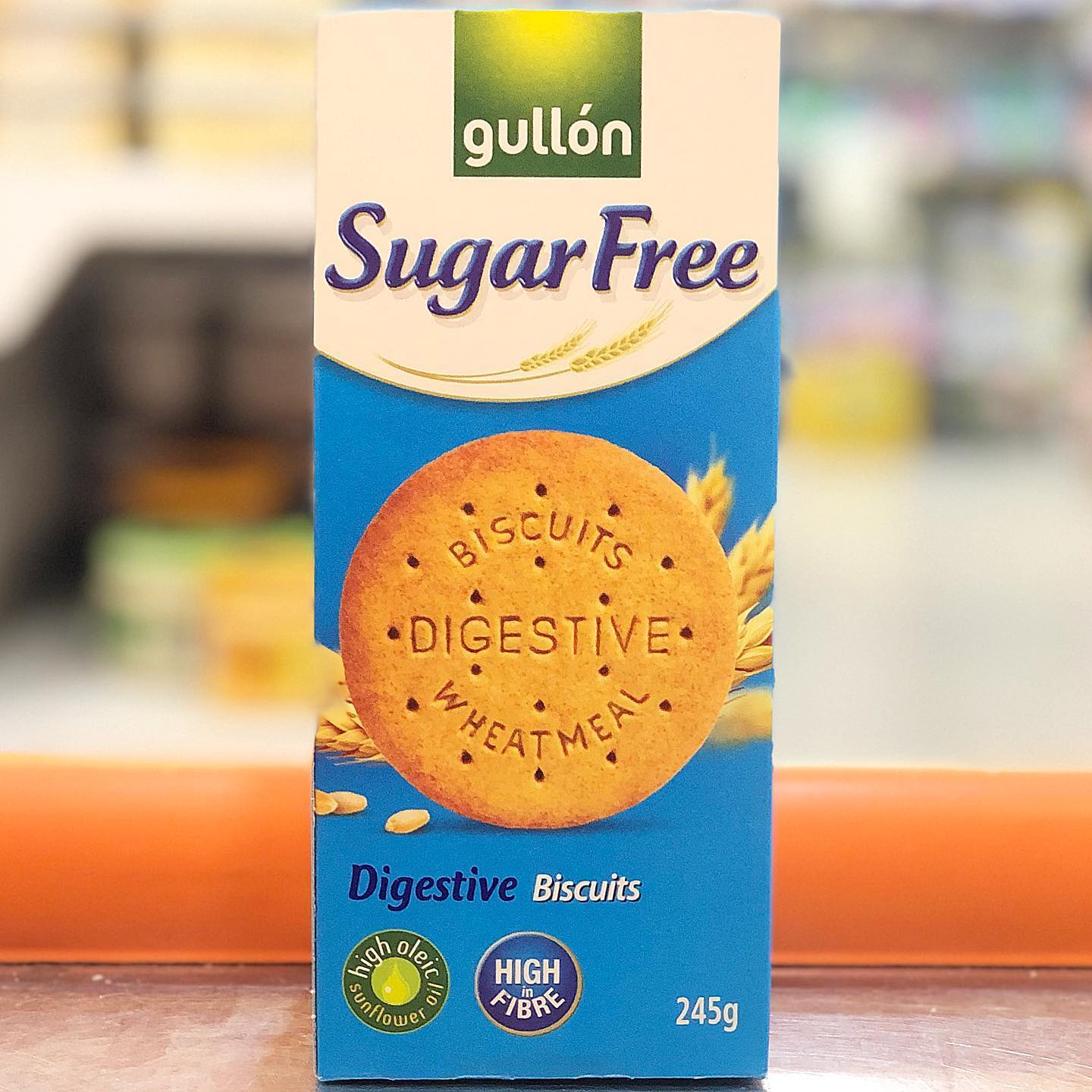 Gullon Sugar-Free Digestive Biscuits 245gm - Cut Price BD