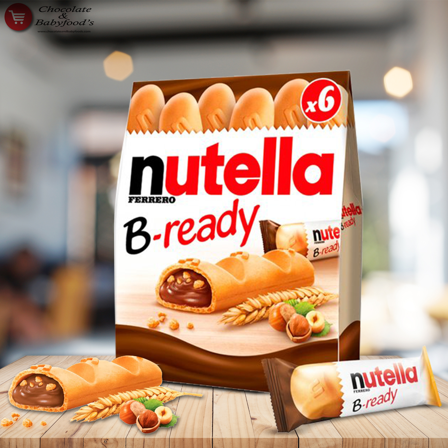 Nutella B-Ready Chocolate - Cut Price BD