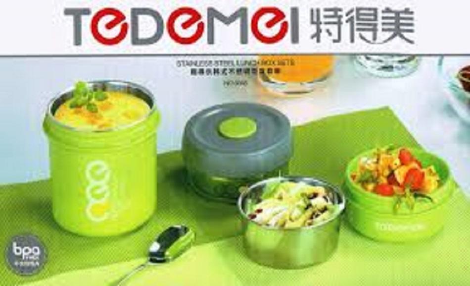 TEDEMEI 6948 3 Containers Lunch Box (460 ml) - Cut Price BD