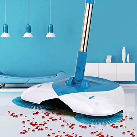 Hurricane Spin Broom Triple Brush Technology Cordless Sweeper Cleaning ...