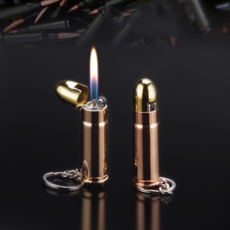 Bullet Shaped Refillable Metal Butane Gas Lighters - Cut Price BD