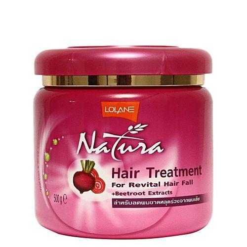 Lolane Natura Hair Treatment for Revital Hair Fall with Beetroot ...