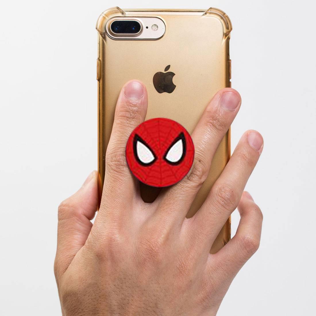 Pop Up Socket For Mobile-Spider man - Cut Price BD