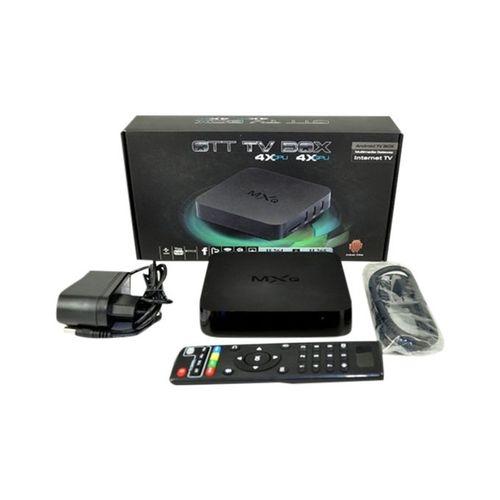 4K Android Smart TV Box - Black - Cut Price BD