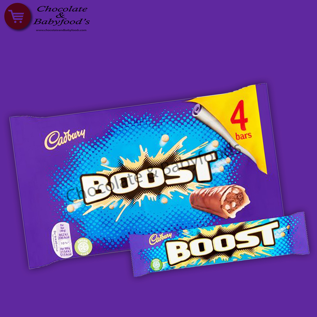 Cadbury Boost 4bars pack 136G - Cut Price BD