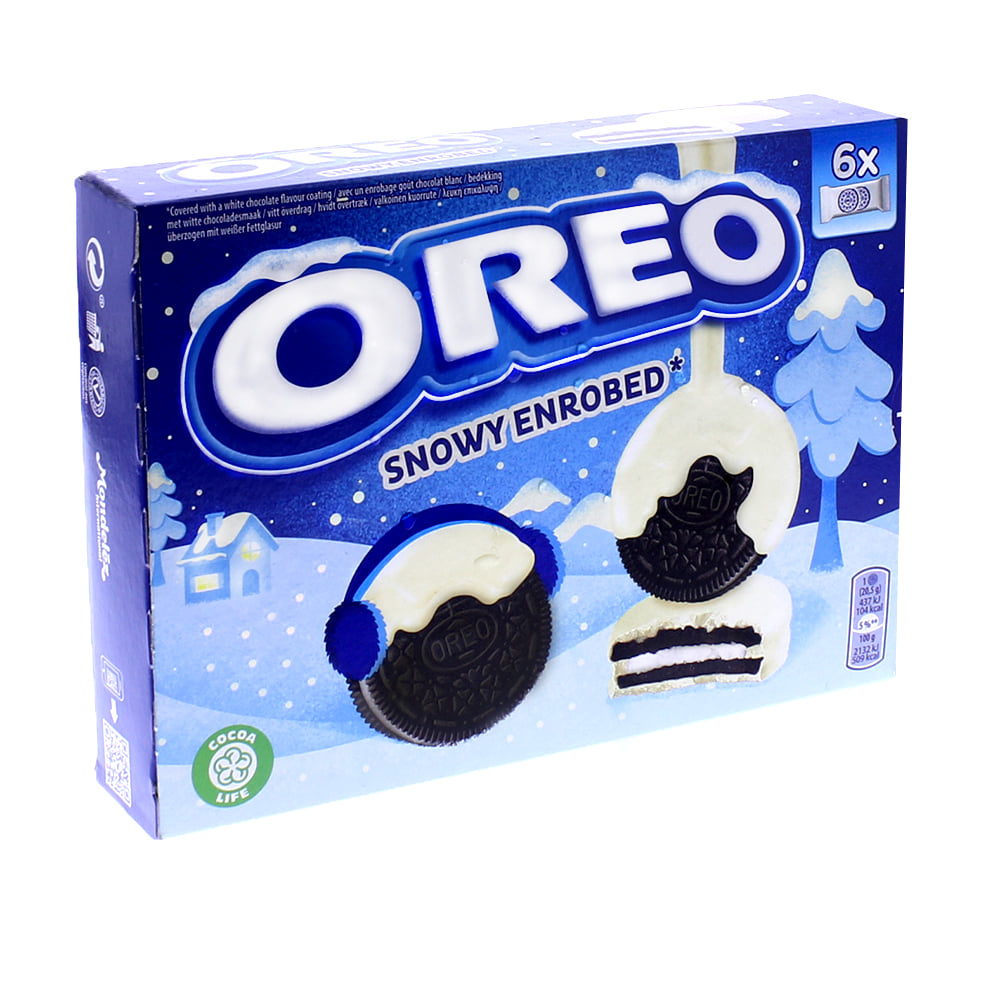 Oreo Snowy Enrobed 246g - Cut Price BD
