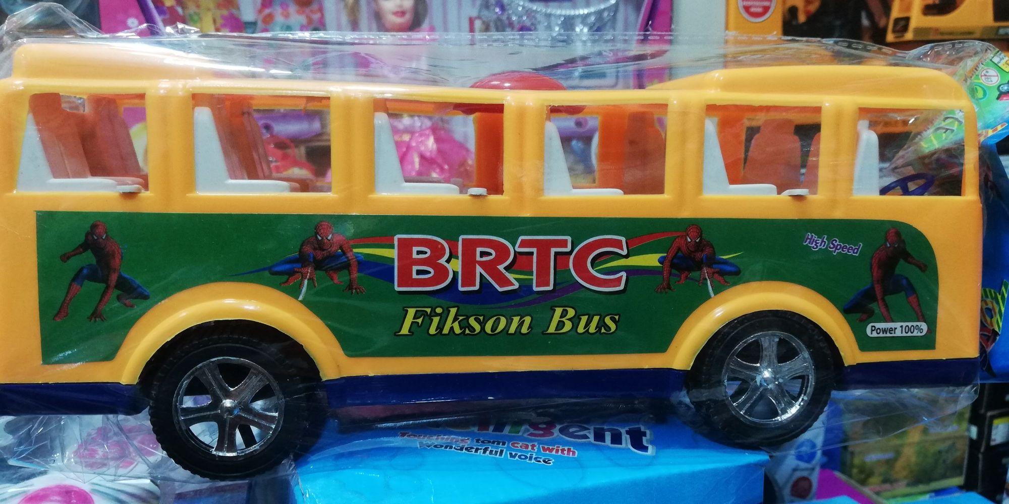 Plastic Top Public Toy Bus (Big) Tds - Cut Price BD