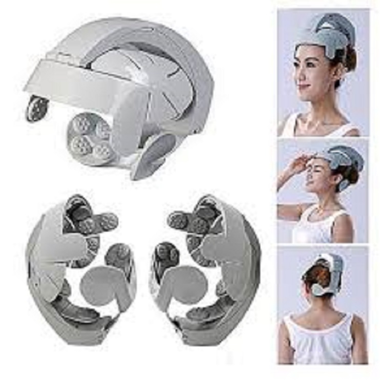 Electric Head Massager Brain Massage Relax Acupuncture Points - Cut ...