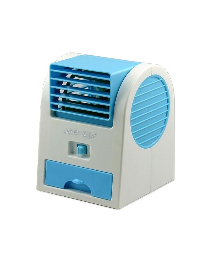 Portable Cooler - White and Blue - Cut Price BD
