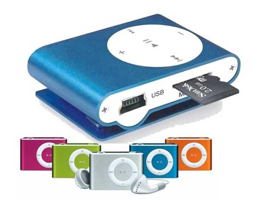 Poket Clamp Mini MP3 Player - Cut Price BD