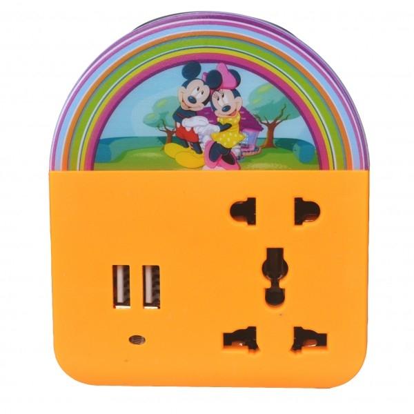 Dual Usb Charging Socket & Led Light - Cut Price BD