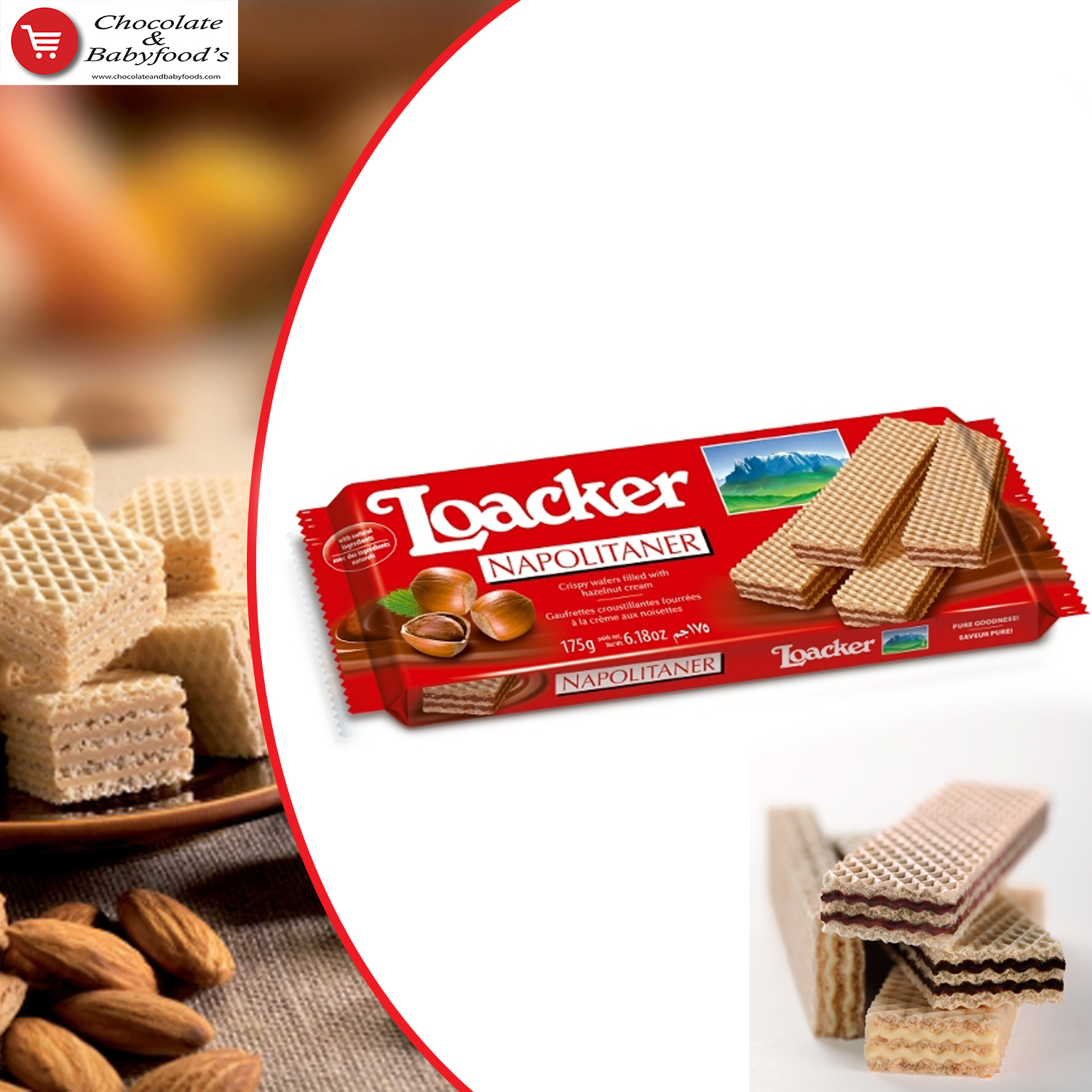 Loacker Napolitaner Wafer 175g