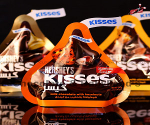 Hershey's Kisses Milk Chocolate With Hazelnut 150 Gm