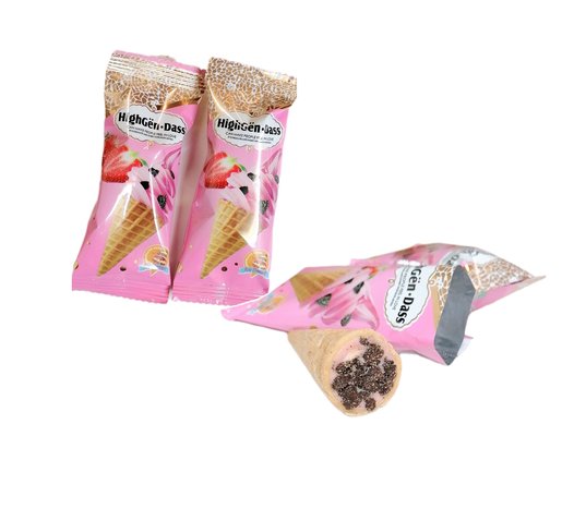 Highgen.Dass Strawberry Chocolate Crispy Roll