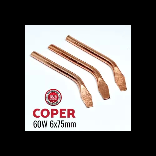 60W Soldering Iron Coper Bit, Copper Tip, Copper Soldering Tip- 60W ...