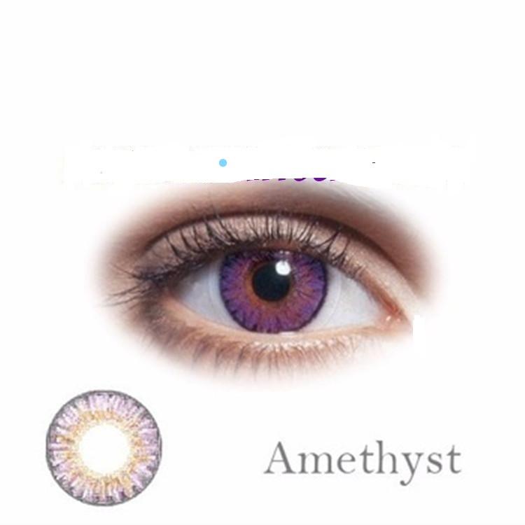 Freshlook Colorblends Contact Lens- Amethyst with lotion and kit box ...