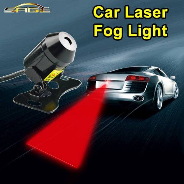 Car Laser Tail Fog Light - Cut Price BD