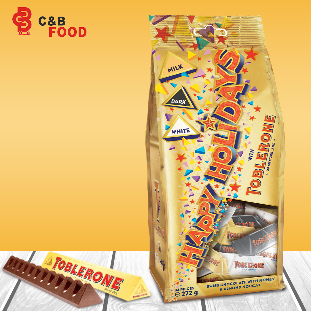 Toblerone Tiny Mix Milk, White, Dark 272gm - Cut Price BD