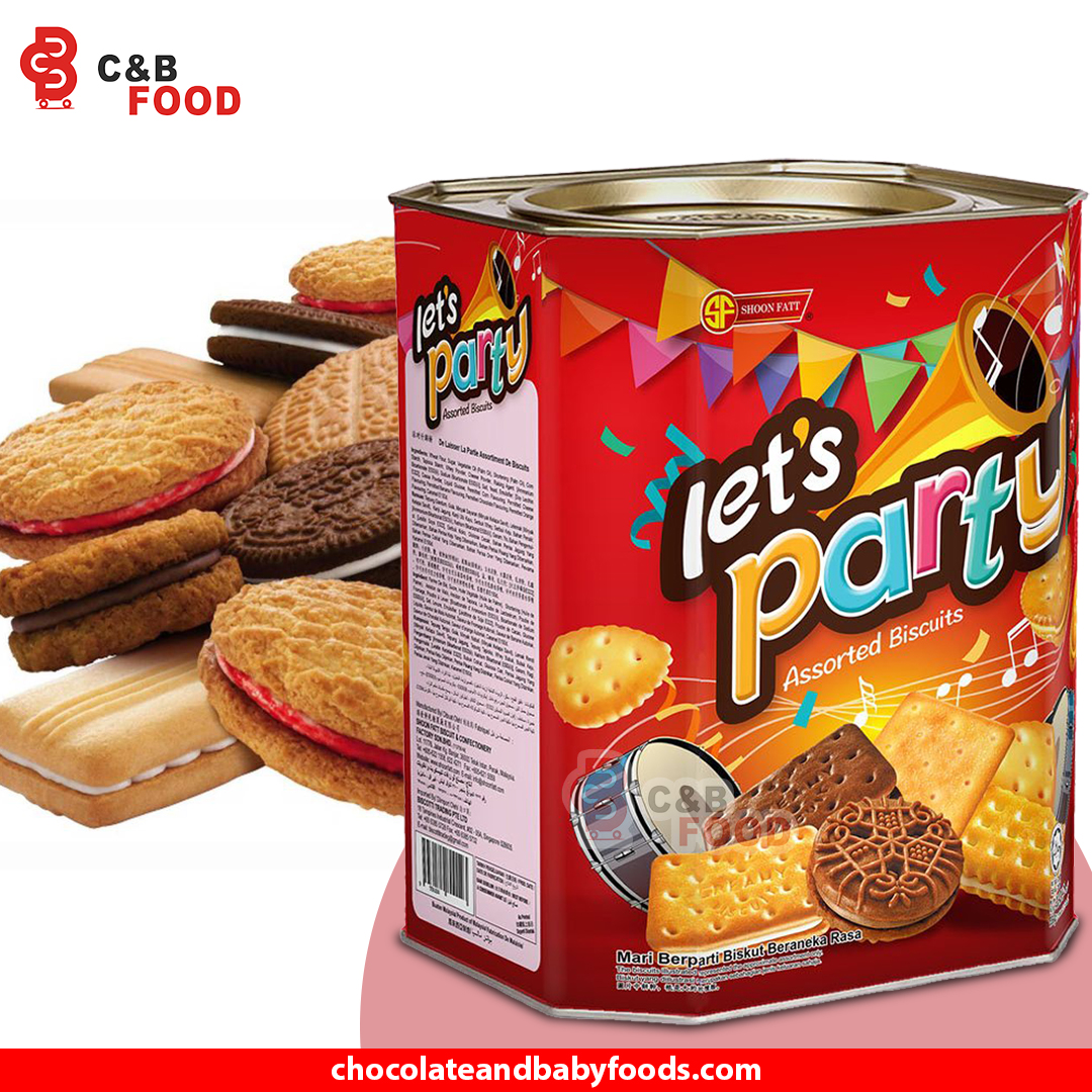 Shoon Fatt Let's Party Assorted Biscuits 600G - Cut Price BD
