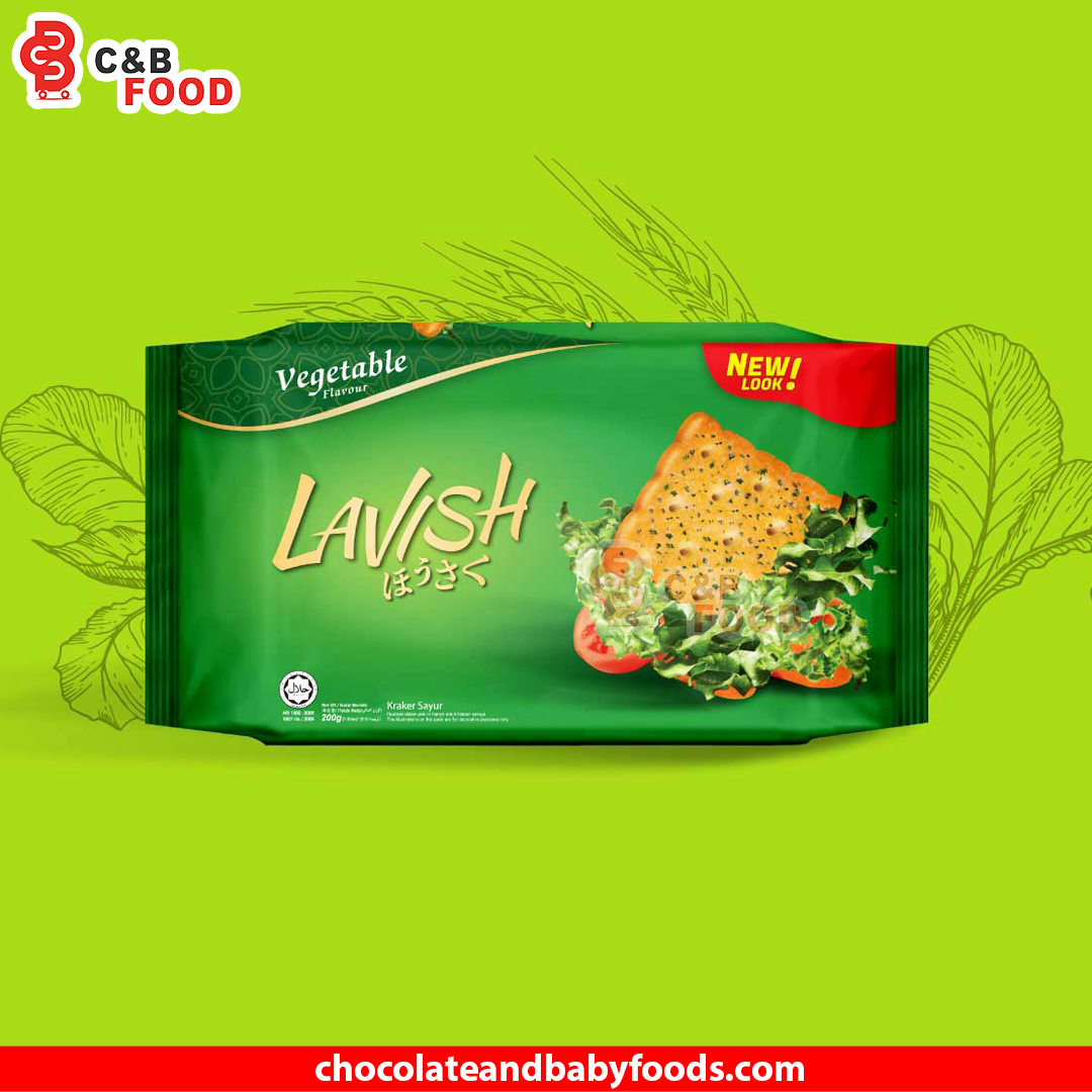 Vegetable Crackers Lavish Biscuits 200G - Cut Price BD