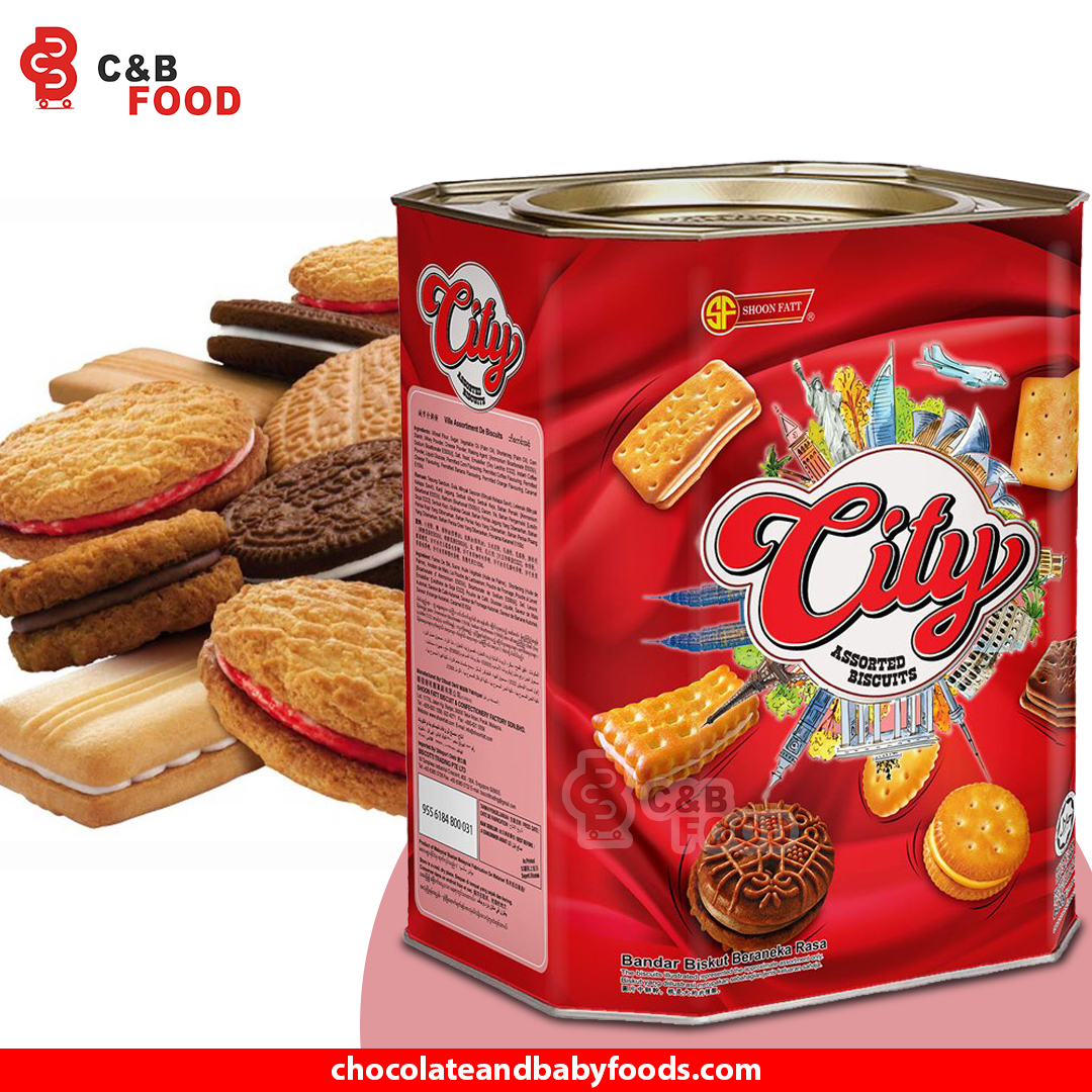 Shoon Fatt City Assorted Biscuits 600G - Cut Price BD