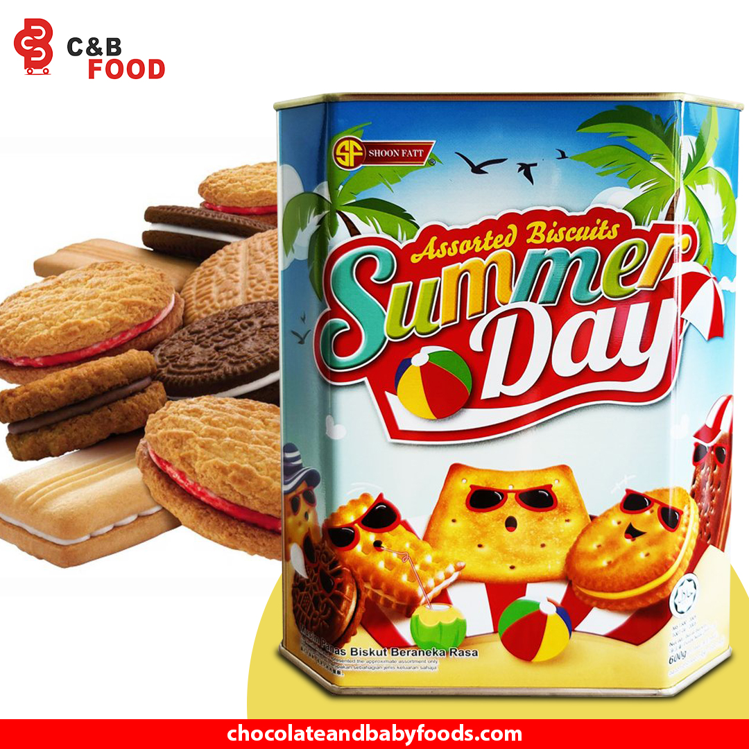 Shoon Fatt Summer Day Assorted Biscuits 600G - Cut Price BD