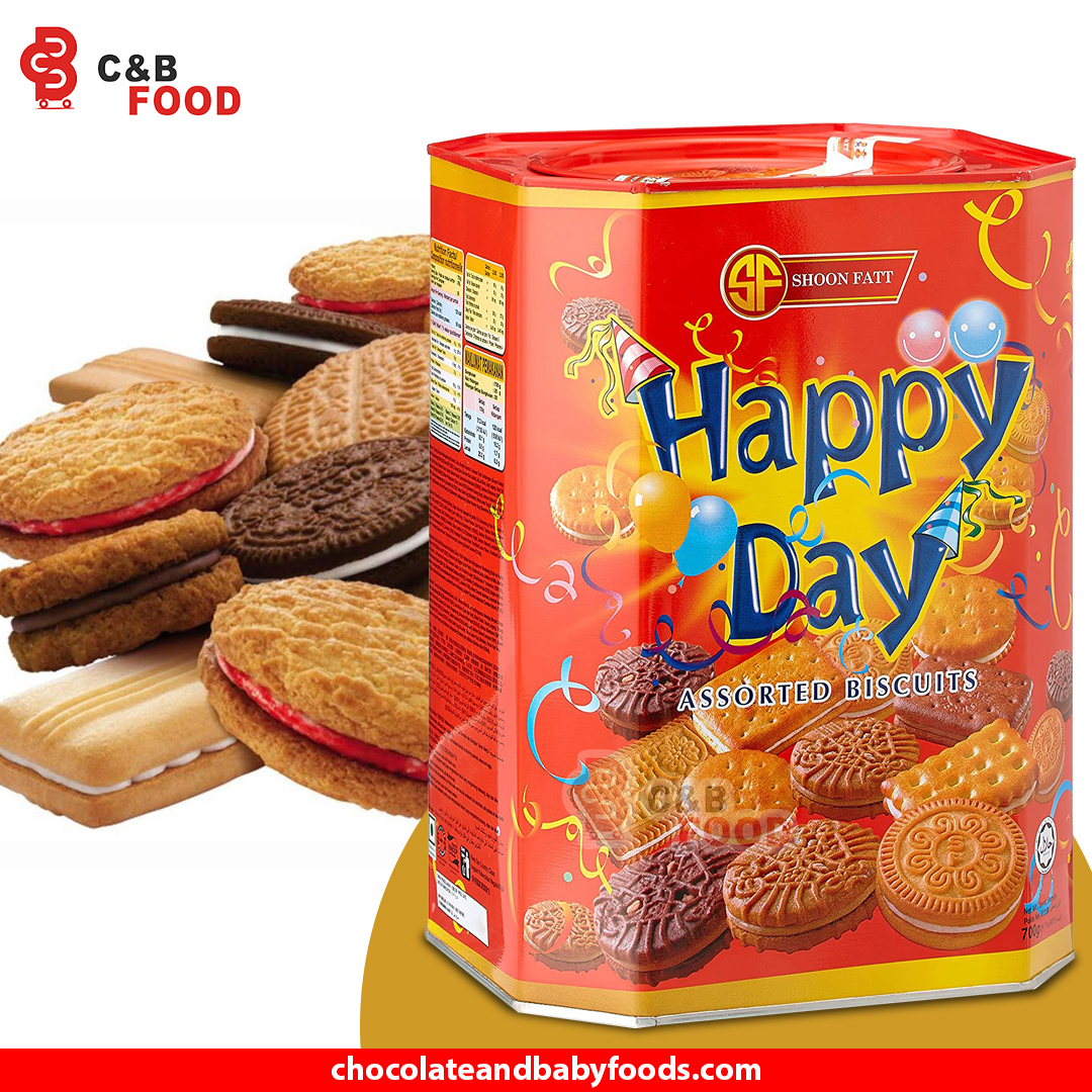 Shoon Fatt Happy Day Assorted Biscuits 600G - Cut Price BD