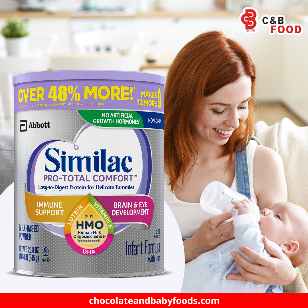 Similac Pro-Total Comfort Infant Formula Milk with Iron 845gm - Cut ...