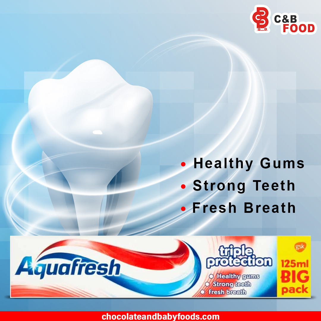 Aquafresh Triple Protection Fluoride Toothpaste 125ml - Cut Price ...