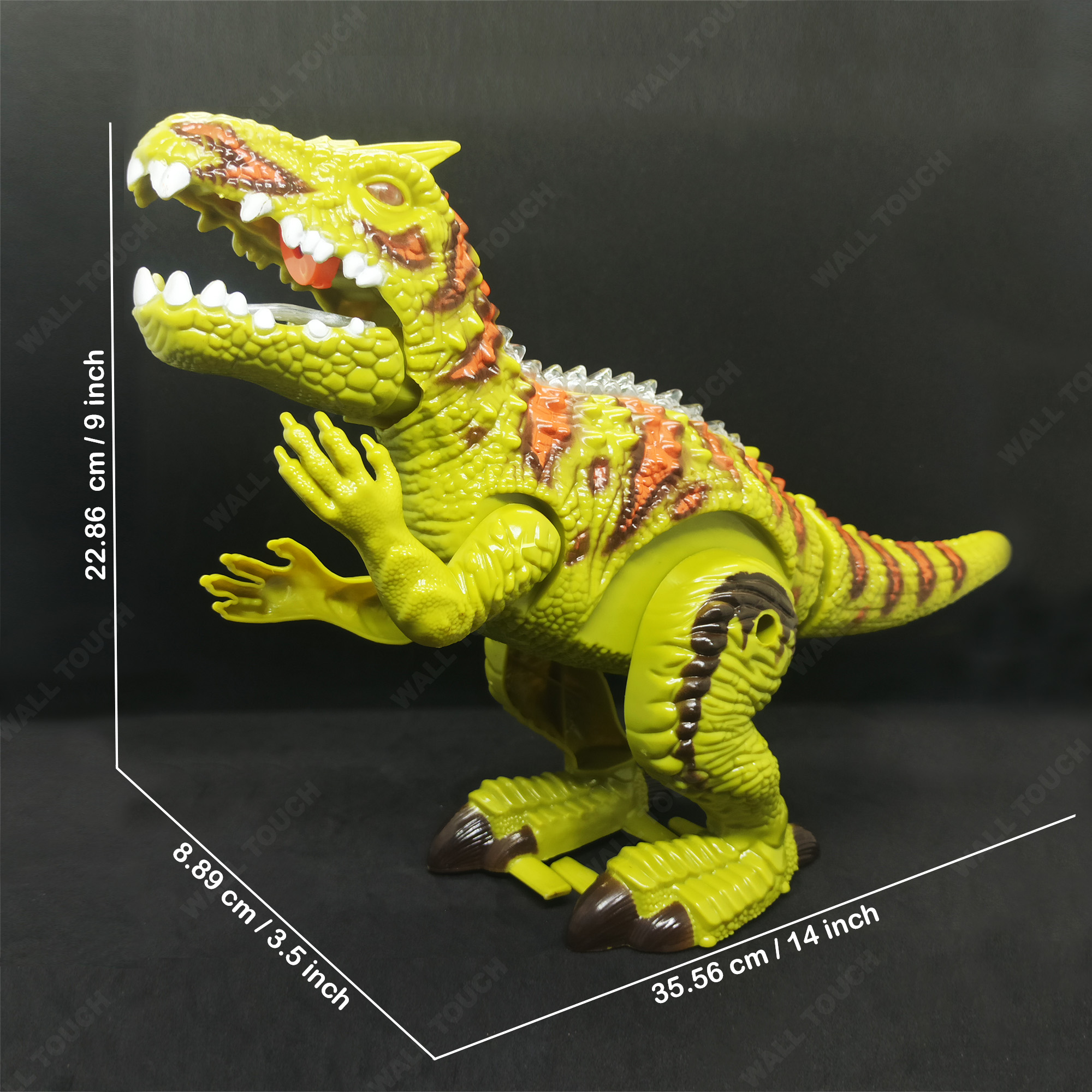 Electronic Walking & Smoke Spray Roaring DINOSAUR Sound With Glowing ...