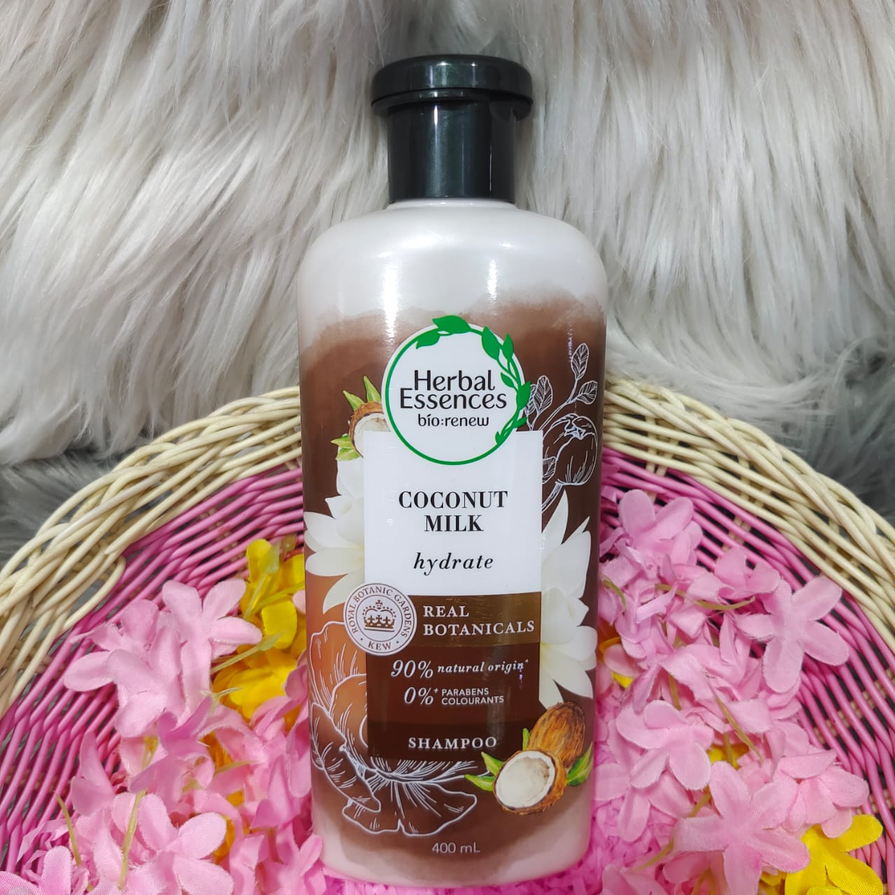 Herbal Essences Biorenew Coconut Milk Hydrating Shampoo 400ml - Cut ...