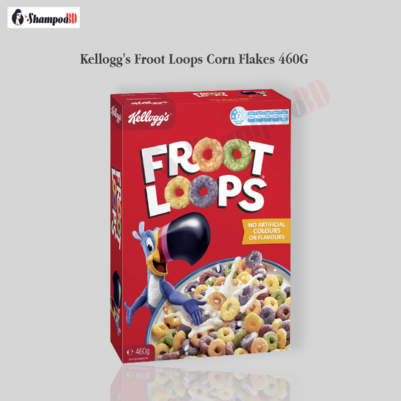 Kellogg's Froot Loops Corn Flakes 460G - Cut Price BD
