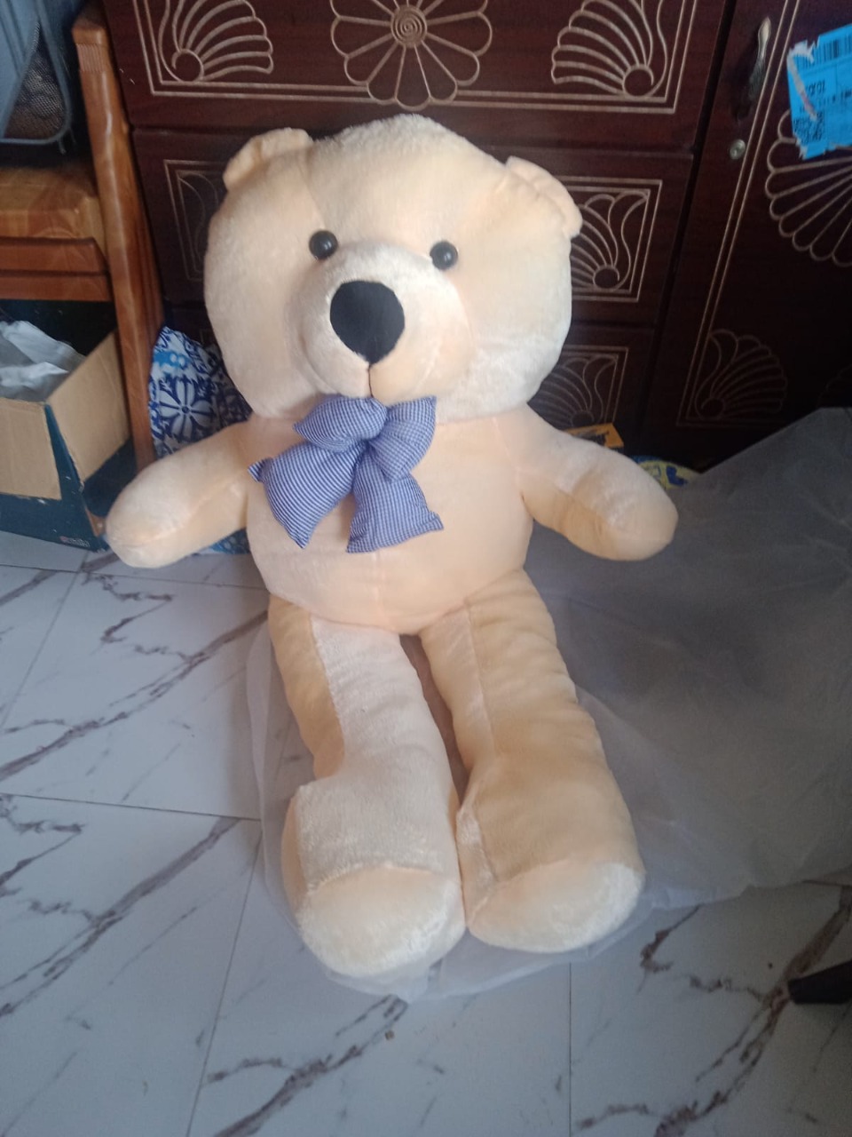 Extra large big Teddy Bear Light Pink