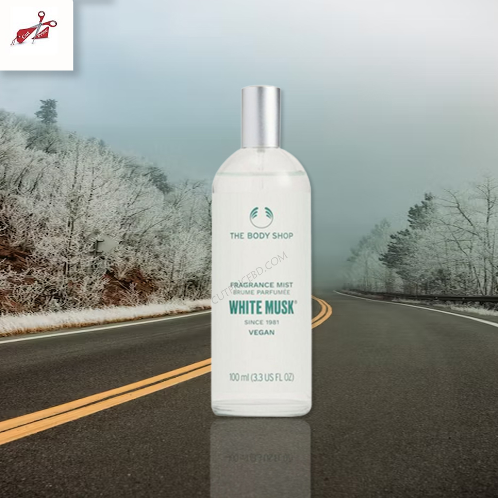 The Body Shop White Musk Fragrance Mist 100ml - Cut Price BD
