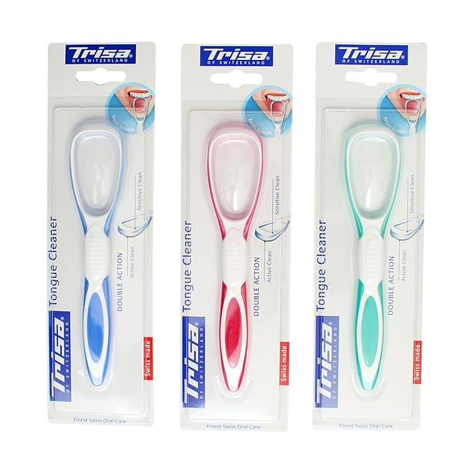 Tongue Cleaner Double Action (Assorted Color) - Cut Price BD